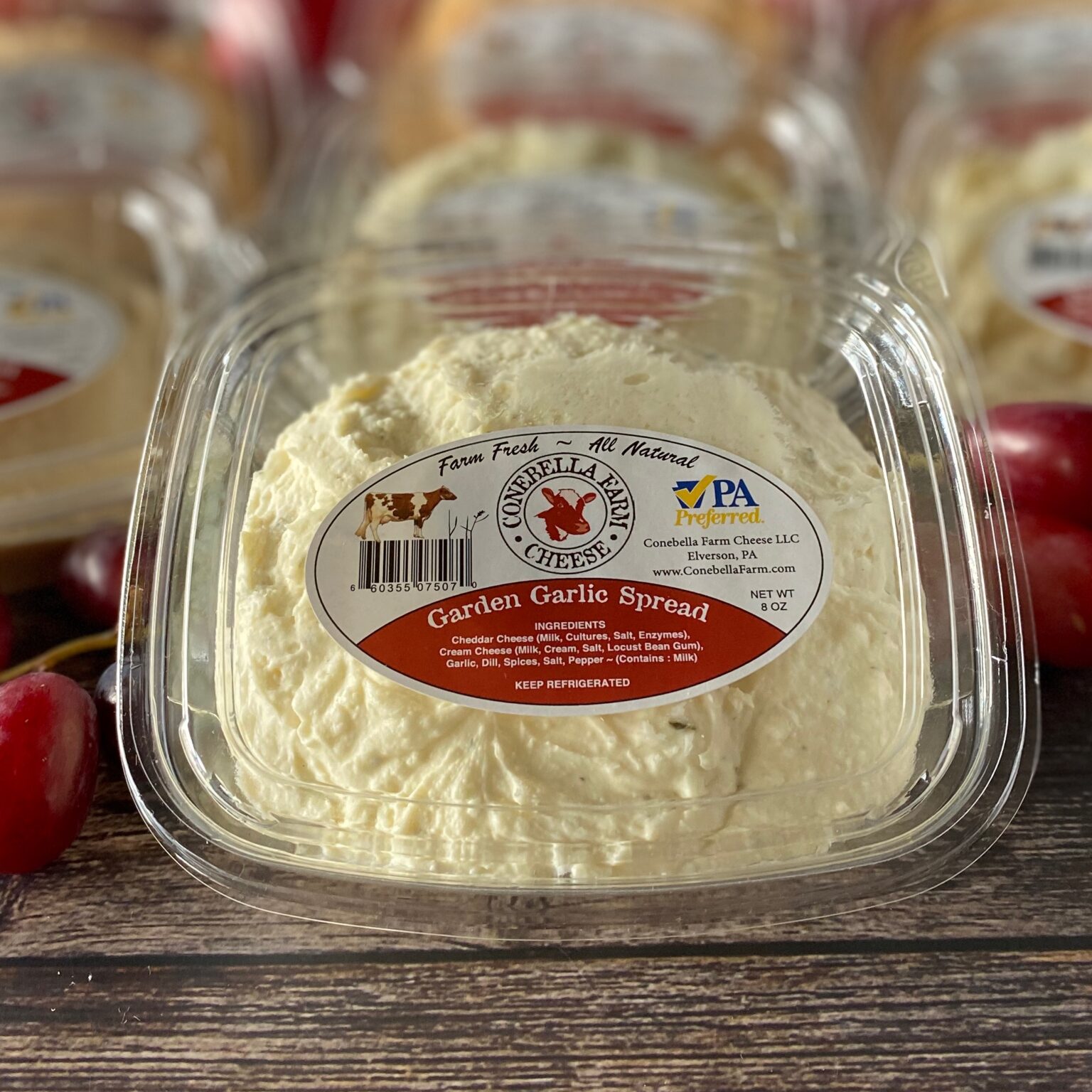 Garlic & Dill Cheddar - Conebella Farm