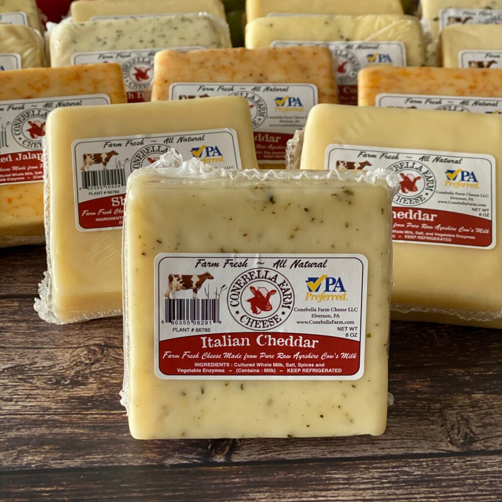 Italian Cheddar - Conebella Farm