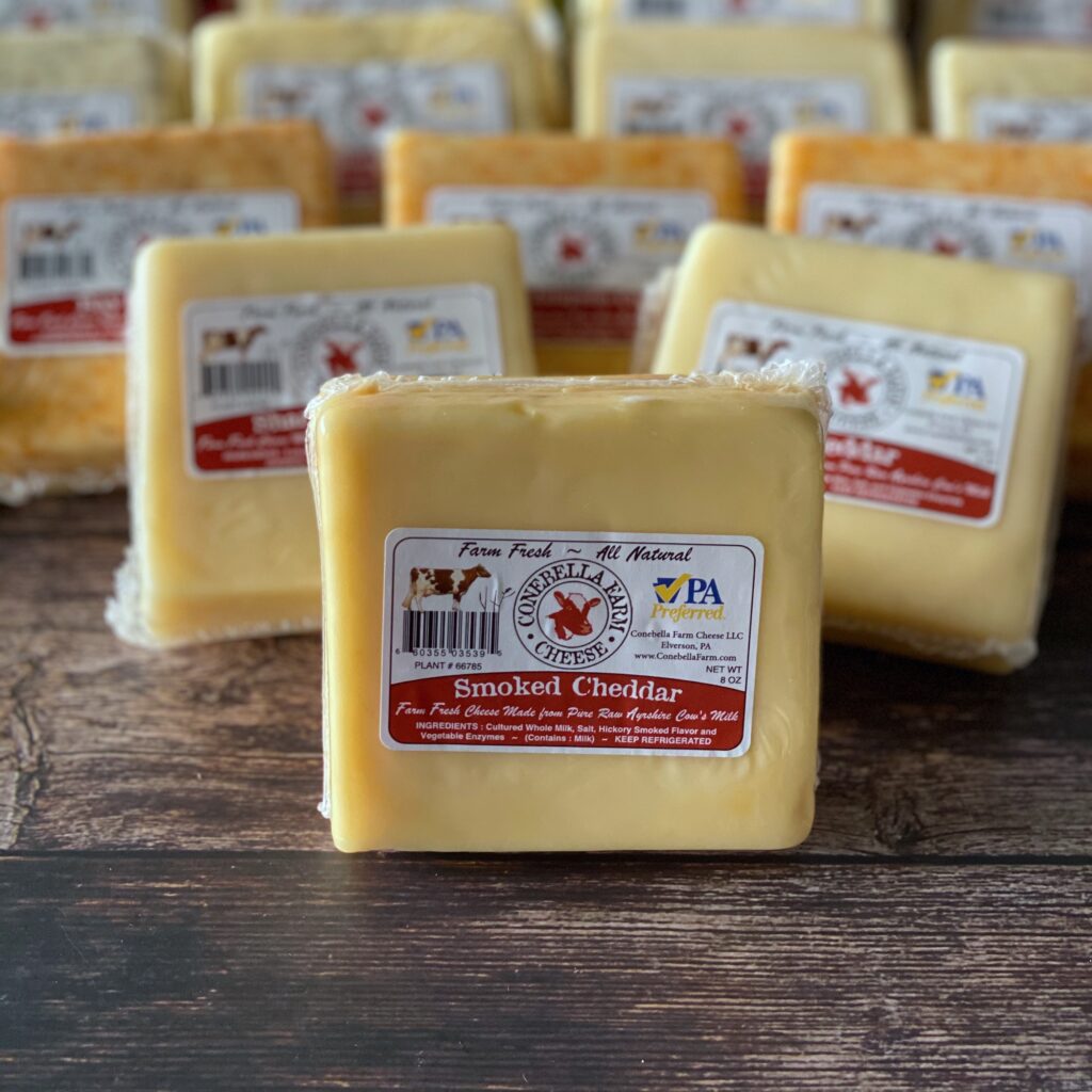 Smoked Cheddar - Conebella Farm