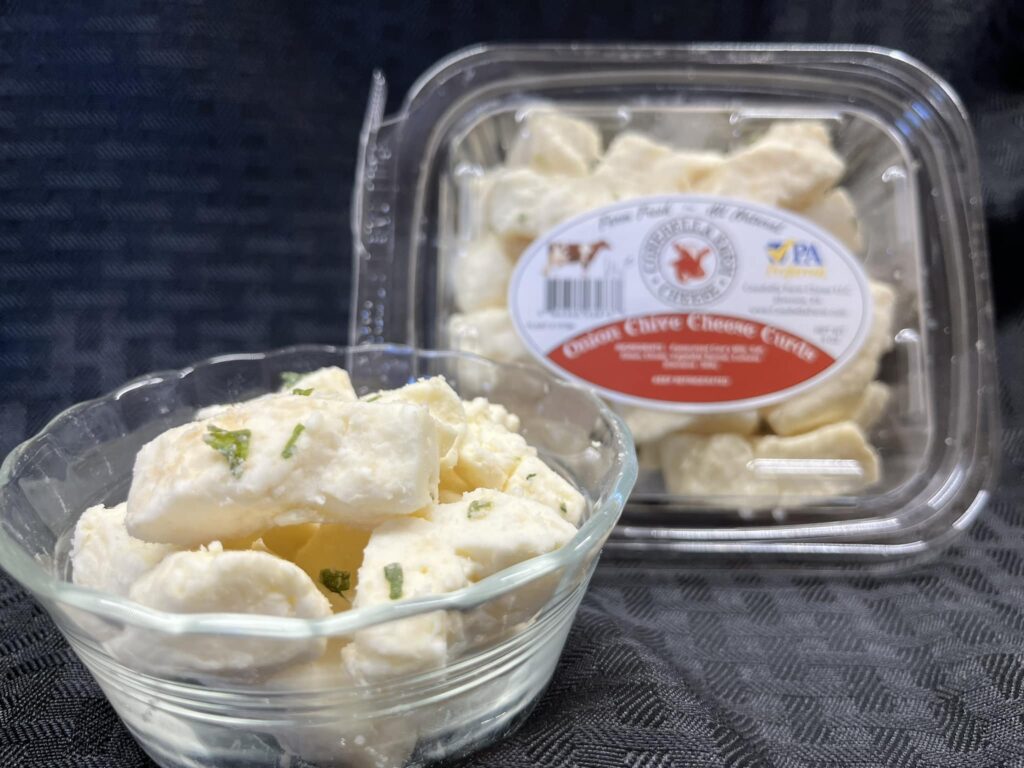 Onion & Chive Cheese Curds - Conebella Farm